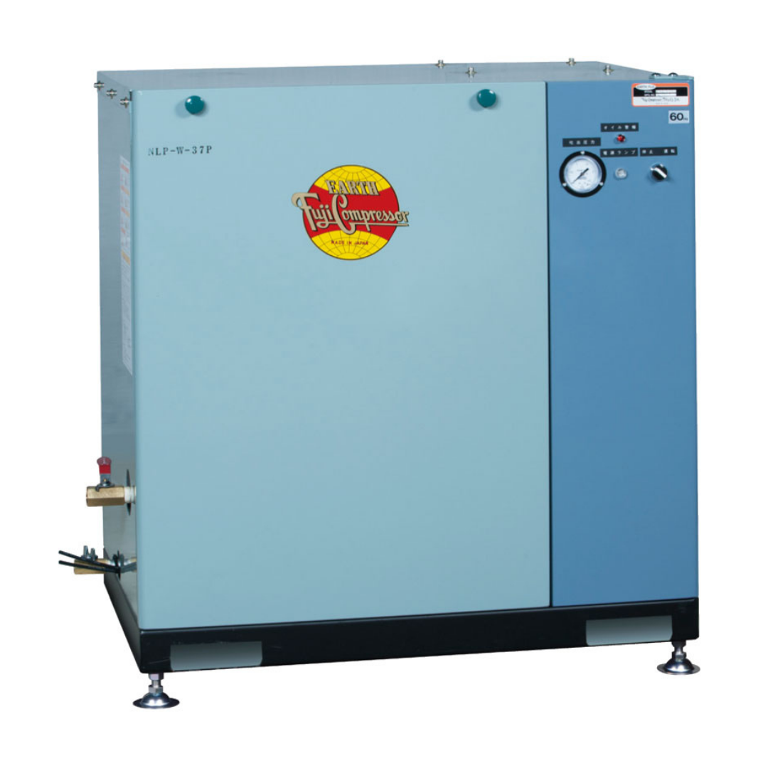 富士コンプレッサーNLP-W-37P 2段圧縮パッケージコンプレッサー | 工具の通販 FINE PIECE デリバリー｜自動車の整備機器・用品・システムがネットでお得に仕入れできる業者向け ...